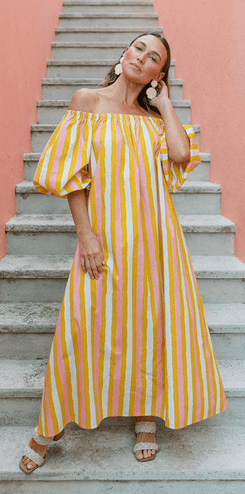 Hemingway Stripe Sofia Dress – Sunshine Tienda®