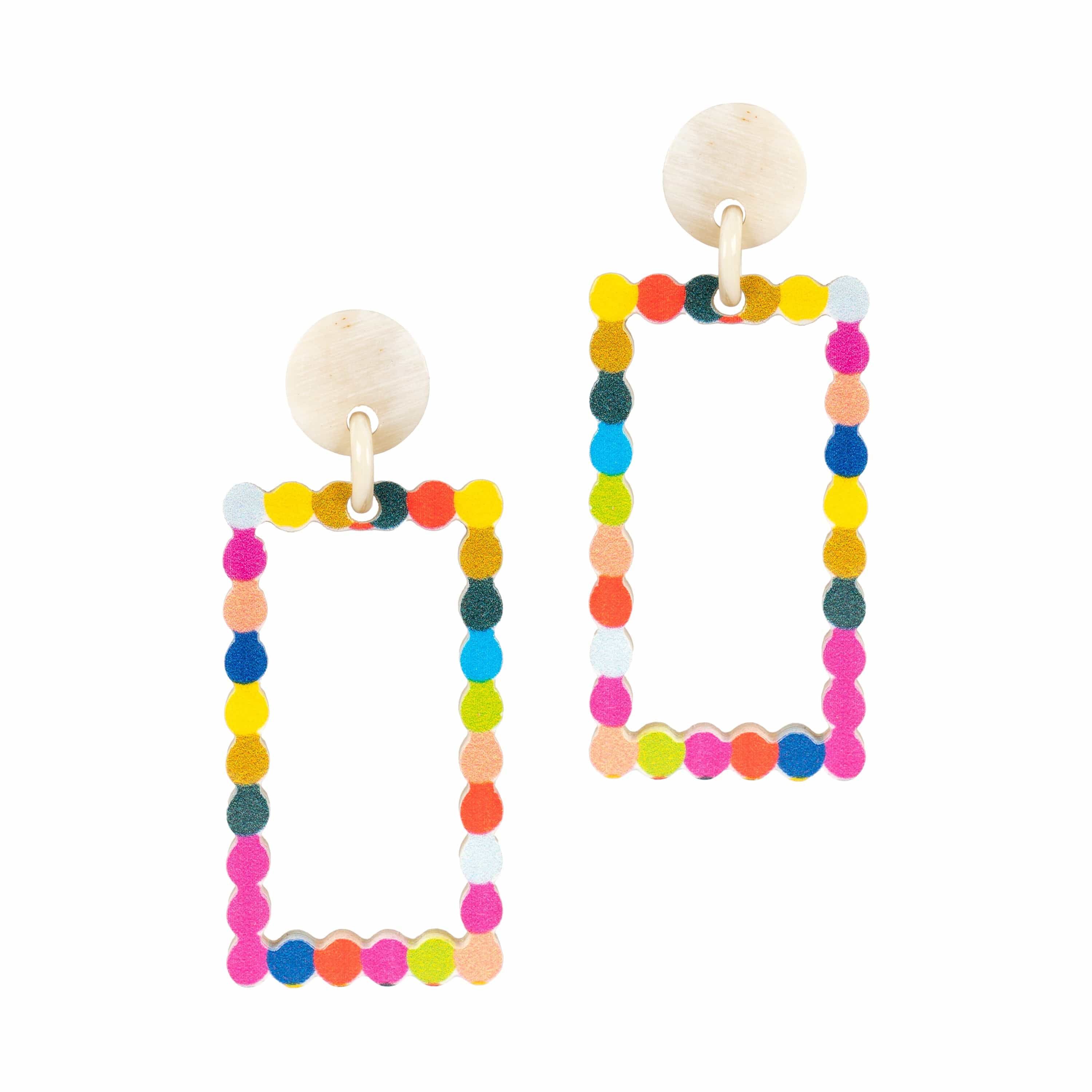 Colorful Dot Dangles – Sunshine Tienda®
