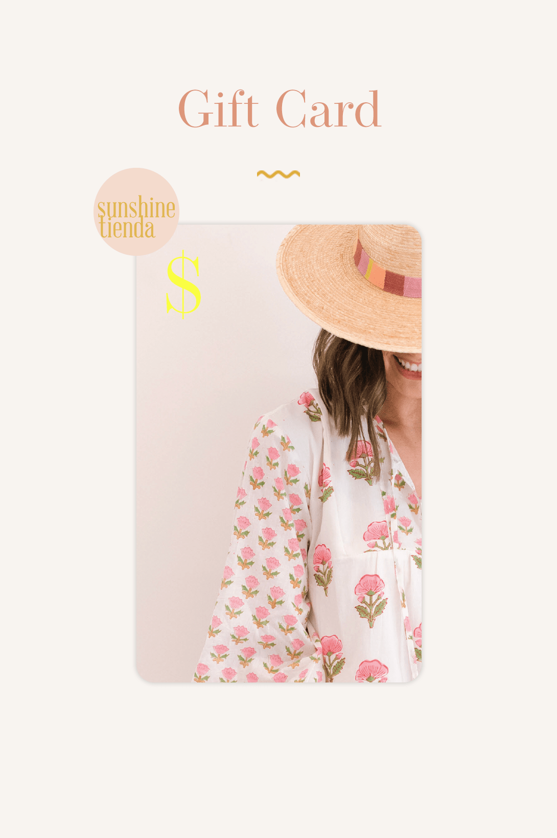 Digital Sunshine Tienda Gift Card – Sunshine Tienda®
