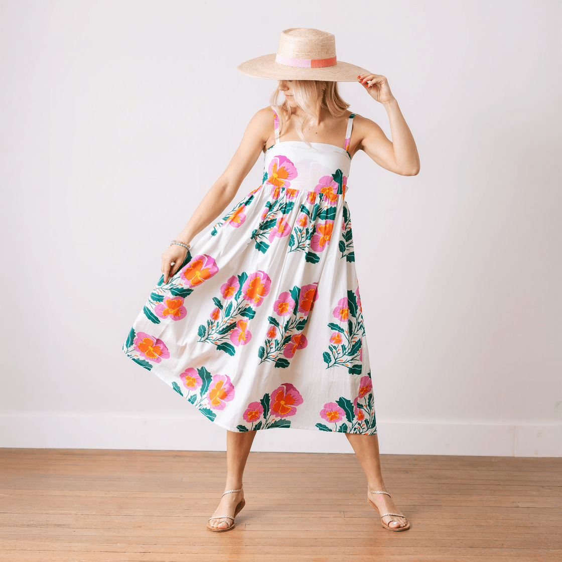 Pink Flower Reef Dress – Sunshine Tienda®